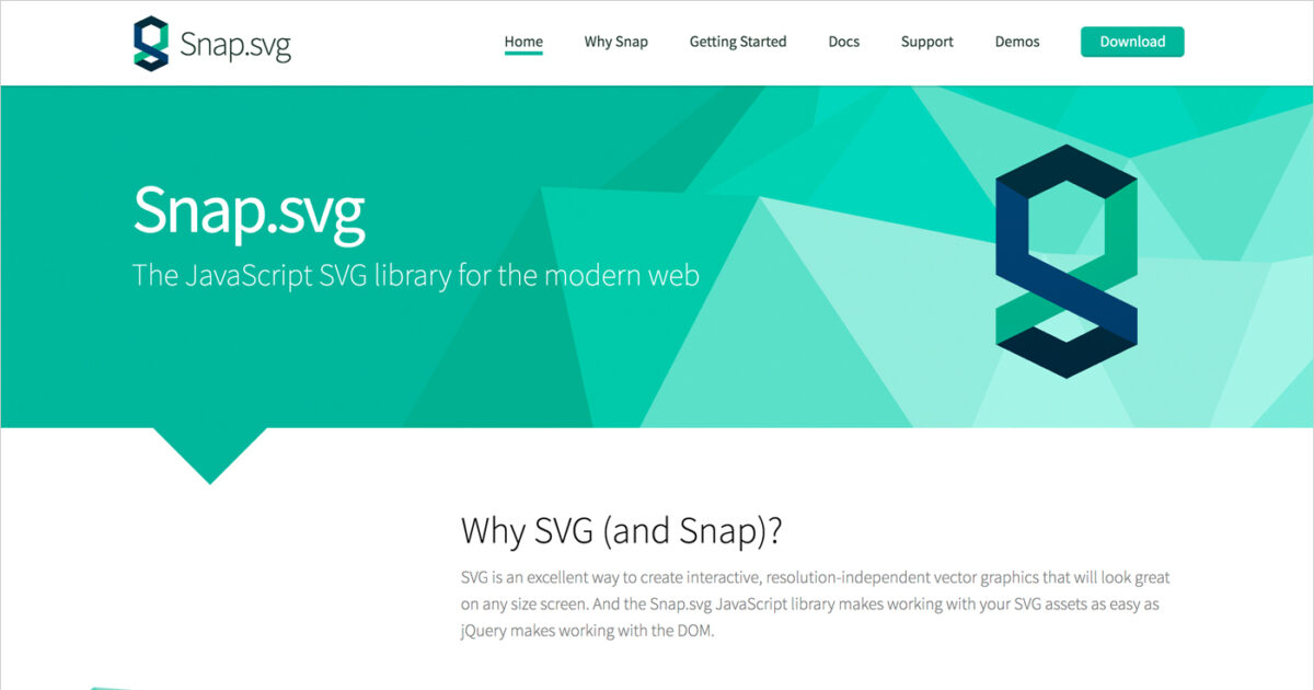 Snap.svgに興味のある方へお勧めのWebデザイン｜Good Web Design