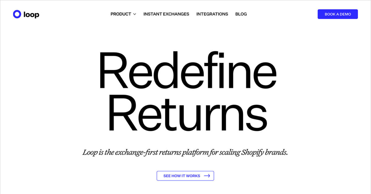 Loop Returns | The returns solution for Shopify’s top brandsに興味のある方へお勧め ...