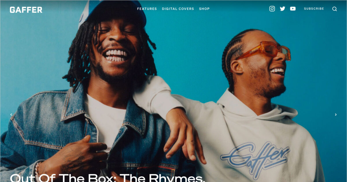 GAFFER – Bridging the gap between football, music, fashion and cultureに ...